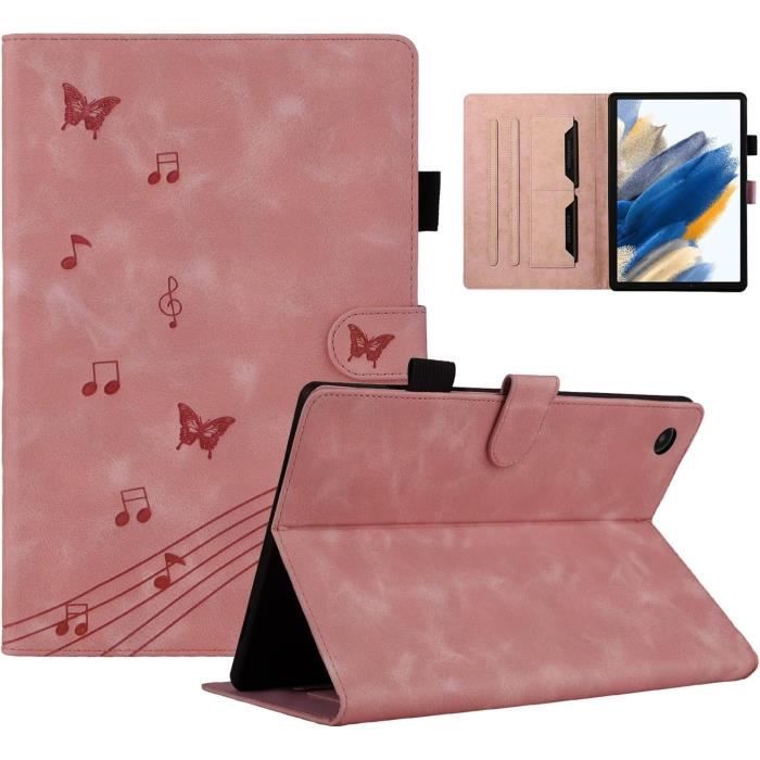 Coque Tablette Samsung Tab A8 Motif Papillon Housse Tablette Samsung ...