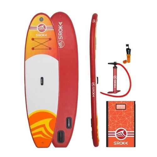 Sroka gonflable supboard Malibu 304 cm blanc/orange 8-pièces ...
