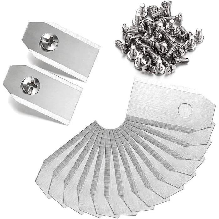 Lame De Tondeuse À Gazon En Acier Inoxydable Lame Robot Tondeuse À Gazon Avec Vis, Lame De ...