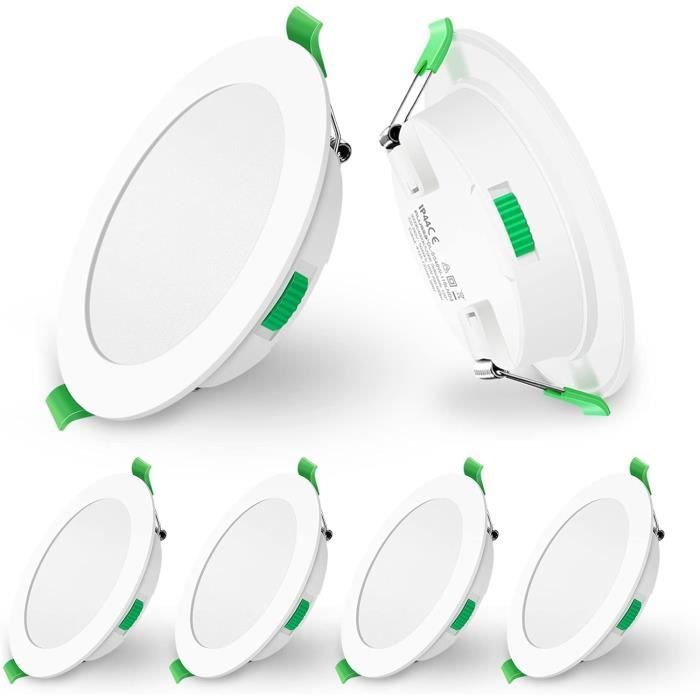 Led Spot Encastrable Extra Plat 230V, 10W 800 Lumen Dimmable Rond Ultra ...