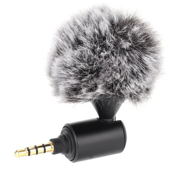 VBESTLIFE Micro 3 Mini microphone omnidirectionnel Plug‑Play 3,5 mm ...