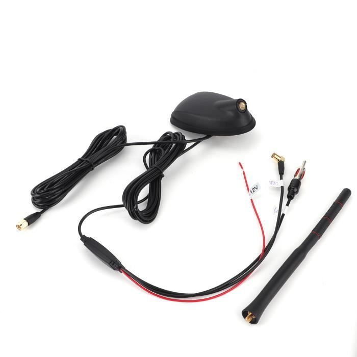 Antenne de voiture - ZJCHAO - Antenne Active Amplifiée DAB GPS FM ...