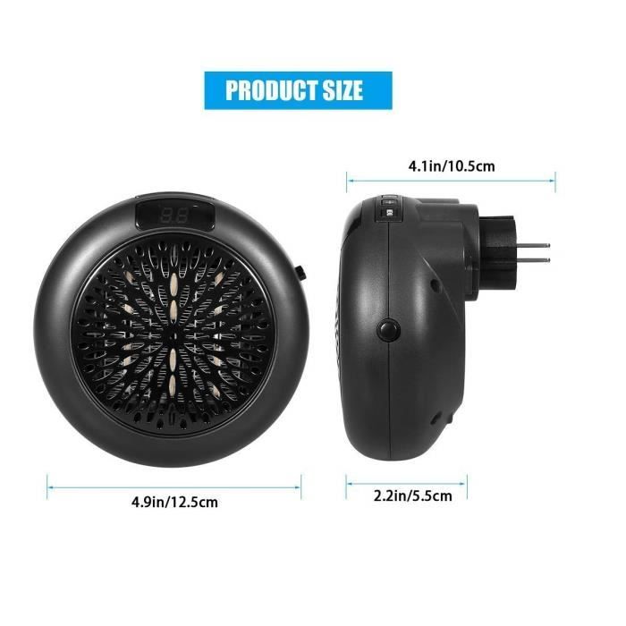 Wonder Heater Pro Mini radiateur 900W High Power Heater Home ...