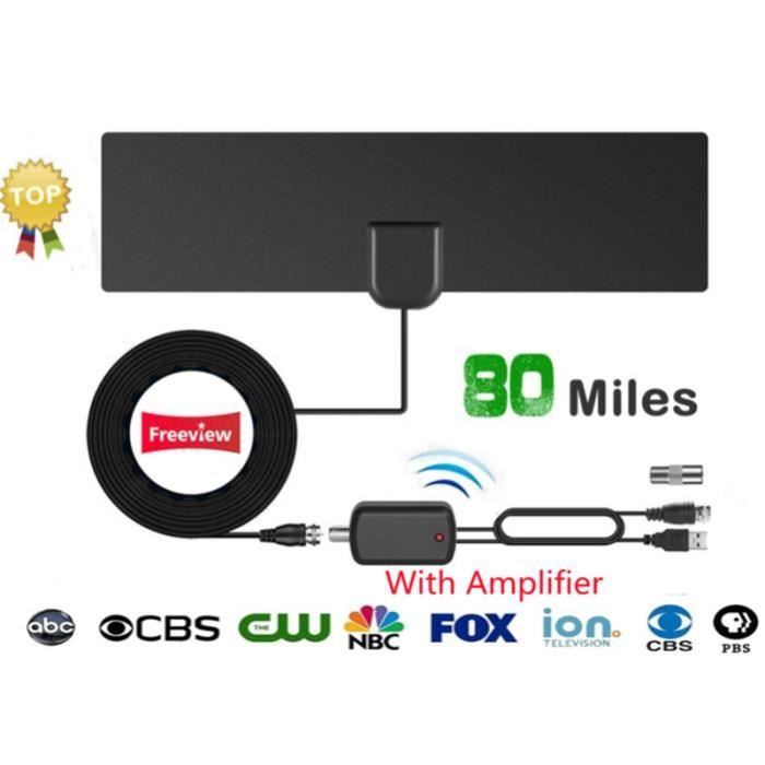 Antenne TV - CMMB - HDTV 28dBi - Amplificateur - Multi-directionnel ...