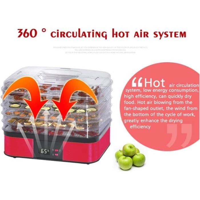 Machine De Séchage De Nourriture De Déshydrateur De Légumes De Ménage ...