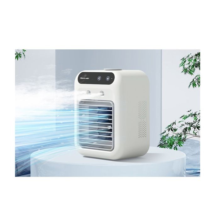 Mini Ventilateur portable silencieux, Ventilateur brumisateur de table ...