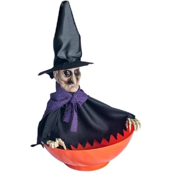 Porte-Bonbons Squelette Effrayant Avec Yeux Rouges Lumineux Et Pièces ...