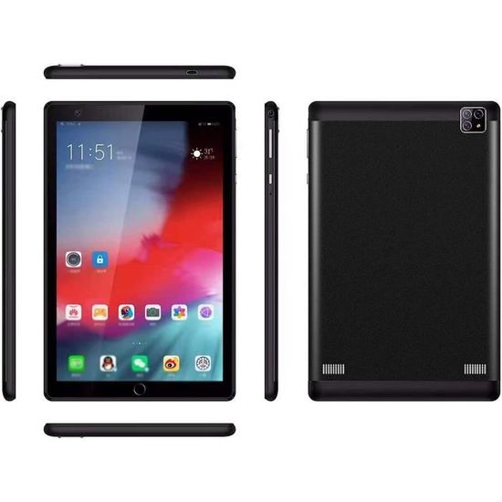 Tablette 8 Pouces,Android 9.0 Pie,Écran Slate HD IPS,Processeur Octa ...