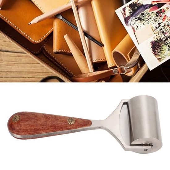 EJ.life Rouleau de cuir Rouleau en Cuir Haute dureté, Accessoires de ...