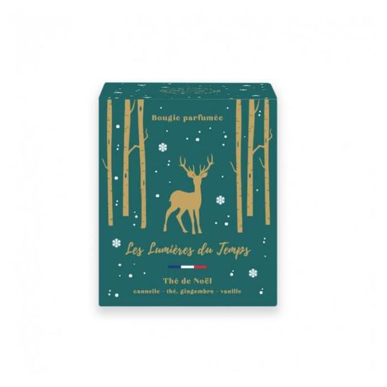 Bougie NOEL 180g THE DE NOEL - LES LUMIERES DU TEMPS 55H. - Cdiscount ...