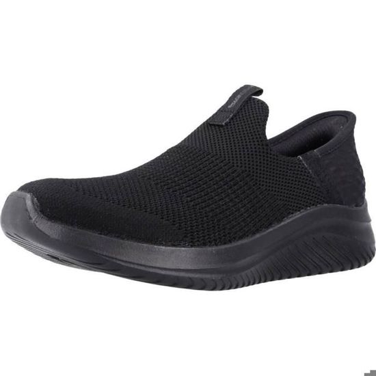 Chaussure Skechers Modèle Ultra Flex 3.0 - Smooth Step Slip-ins - Coleur Noir Noir - Cdiscount ...