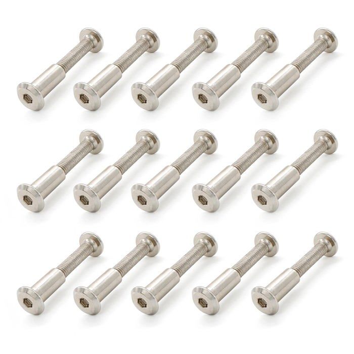 Vis Assemblage Meuble, 15 Stück Vis M6, M6 × 40 Boulon, Vis D ...