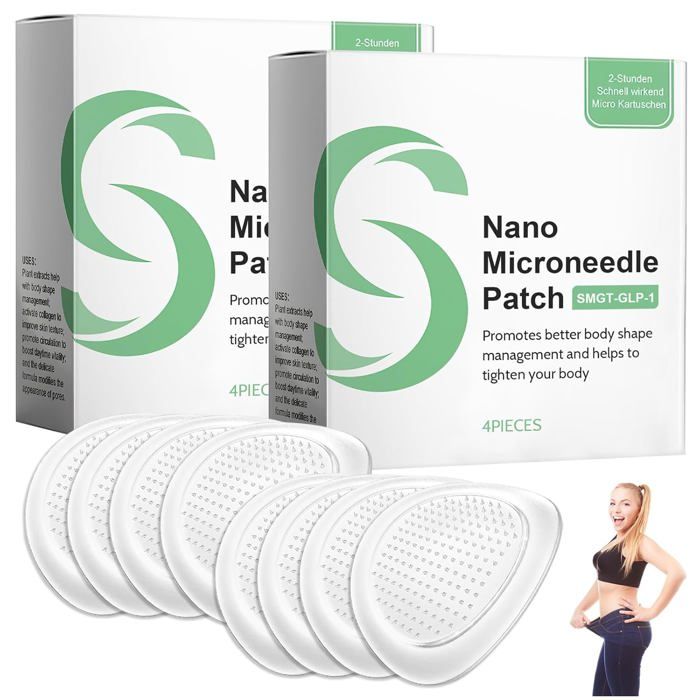 Nano Microneedle Plasters, GLP-1 Slimming Patches, TRAITEMENT CELLULITE ...