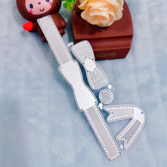 Gabarit de découpe,Matrices de découpe en métal pour bricolage,boîte ...