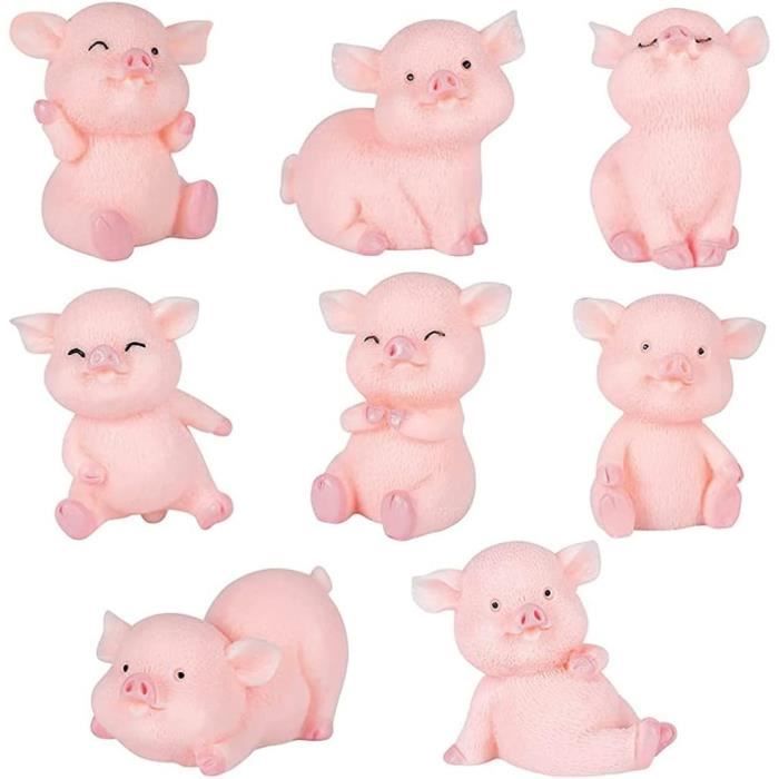 Décoration De Gâteau Cochon Figurine Cake Topper Animaux Anniversaire ...