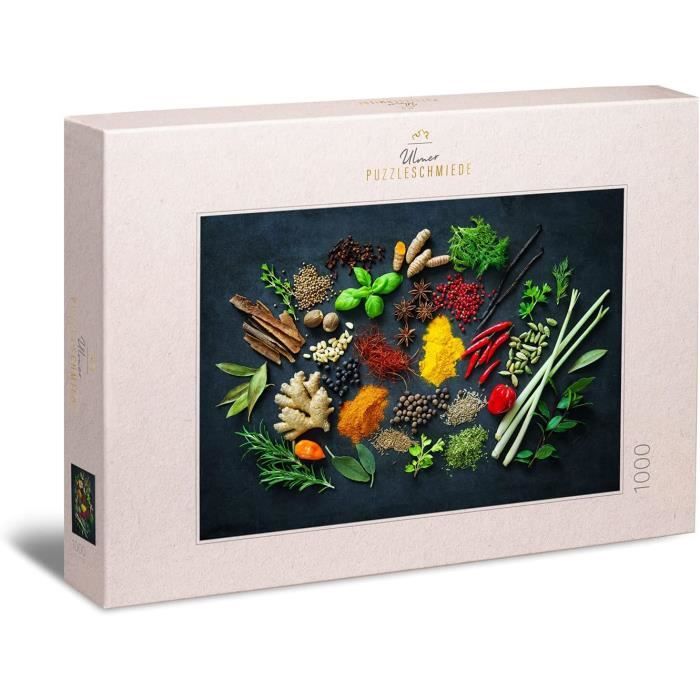 Puzzle Epicé: Puzzle 1000 Pièces - Motif Moderne Sur La Cuisine, La ...