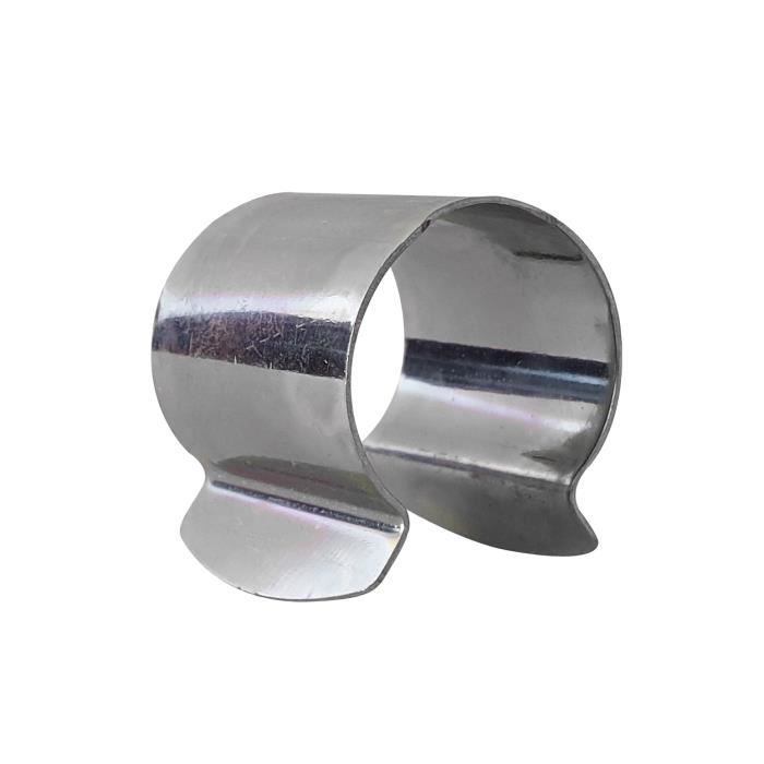 Lot de 48 clips Fixation métal - dia. 40mm - Cdiscount Bricolage