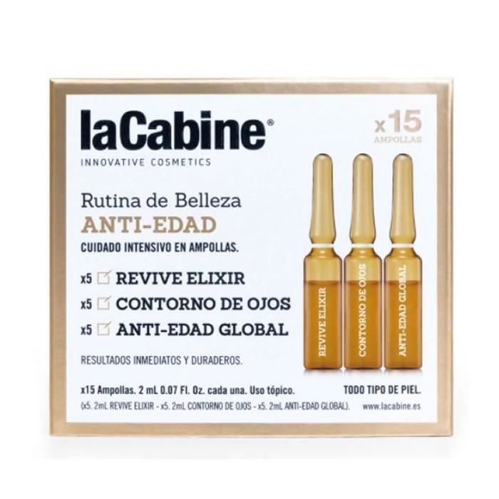LA CABINE - La Cabine Anti-Aging Beauty Routine Ampoules 15x2ml ...