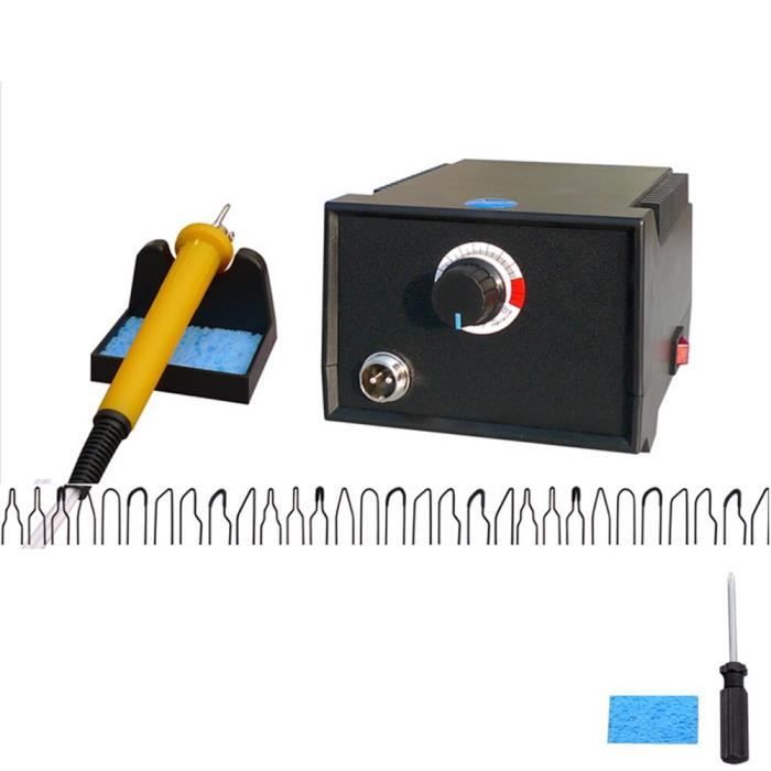 Poste a souder,Graveur à bois à température réglable 60W,Machine à ...