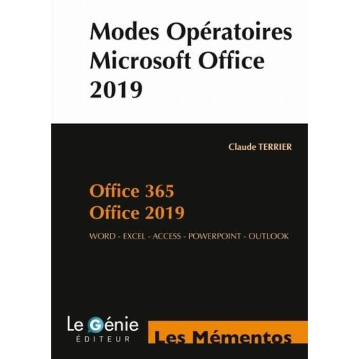 Pack office word - Achat / Vente pas cher