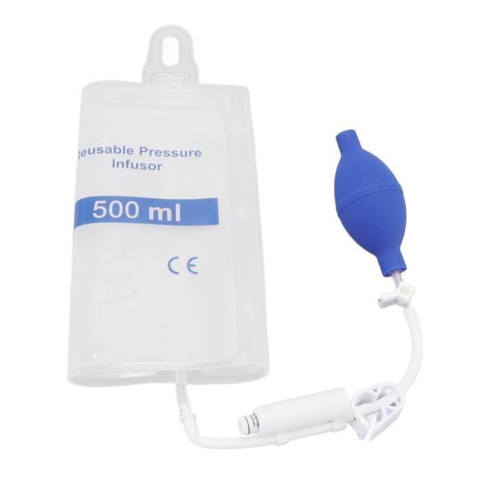 EJ.life Sachet de perfusion sous pression de 500 ml Sac d'infusion sous ...