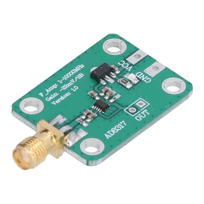 GES Détecteur logarithmique AD8317 -55dBm à 0dBm 1M-10000MHz RF Power ...