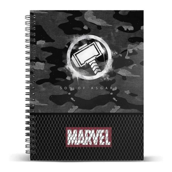 Carnet Spirales A5 Thor Marvel Unique - Cdiscount Beaux-Arts et Loisirs ...