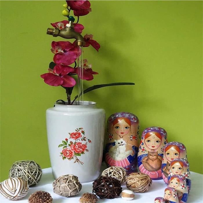 Fontaine arrosoir KEENSO - Décoration de jardin - Métal - Electrique - Cdiscount Jardin