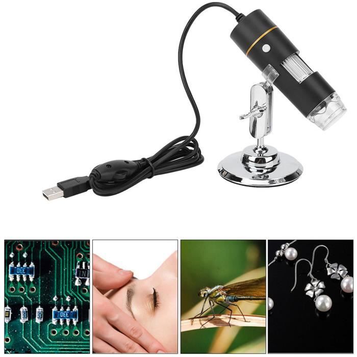 OMABETA microscope USB Microscope numérique USB HD 300 000 pixels ...