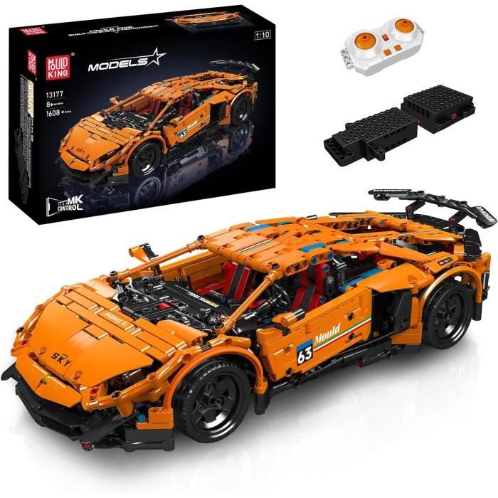 13177 Technic Super Sports Car Building Blocks, App Control 1:10 Car ...