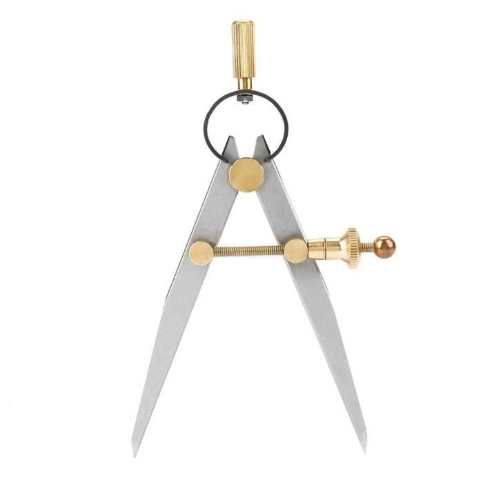 100Mm Compass À Pointe À Tracer Marquage En Acier Au Carbone Boussole ...