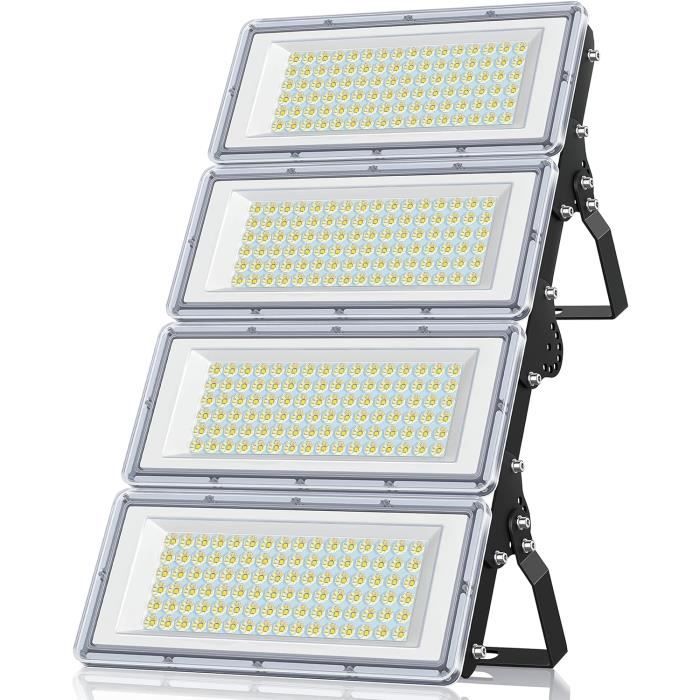 Projecteur Exterieur Led 400W, 4 En 1 Projecteur Led Extérieur 40000Lm ...