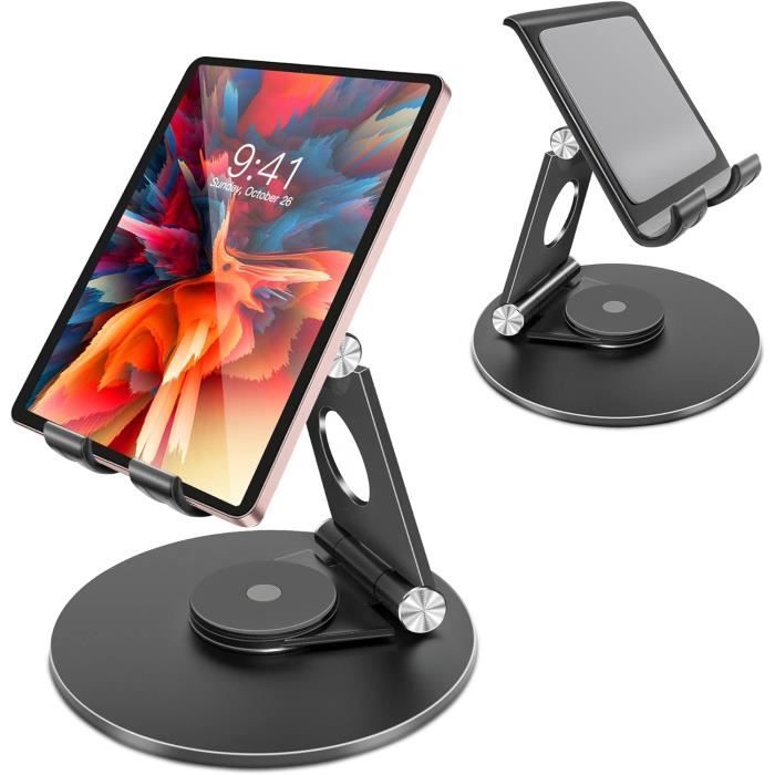 Support Tablette, Support Ipad Réglable, Porte Tablette Pliable Bureau ...