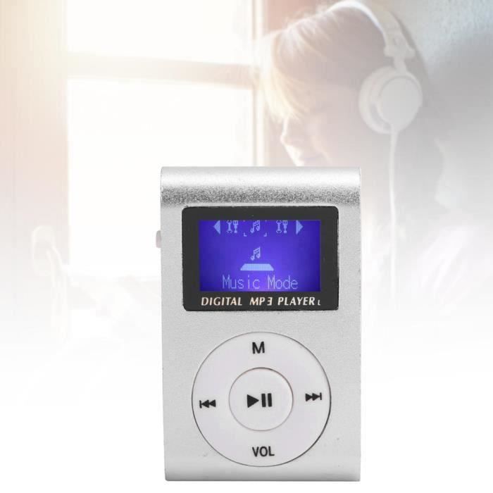 AZ02303-Mini lecteur de musique MP3 portable Écran LCD de sport avec ...