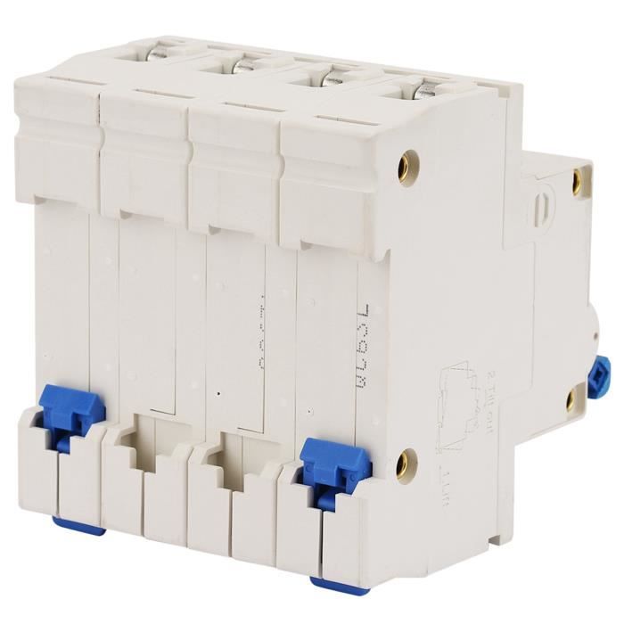 FAN-Disjoncteur différentiel de courant Disjoncteur Automatique 4P 63A ...