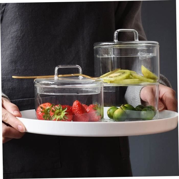 Bol De Pâtes Récipients Avec Couvercles Bol À Dessert Bol De Fruits En ...