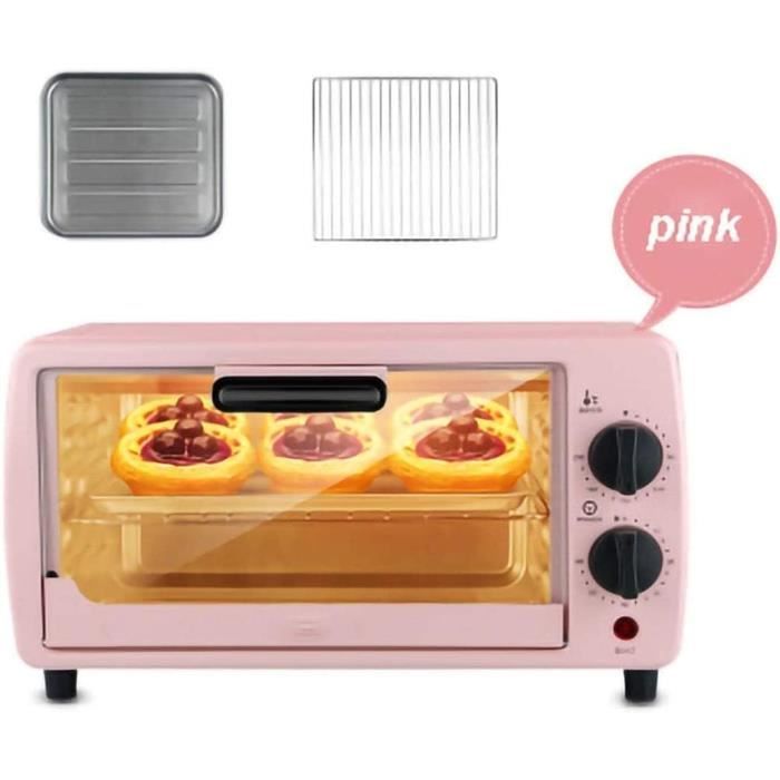 Mini Fours Mini Four Électrique 9L Avec Plaque Chauffante, Gril À Plusieurs Fonctions De Cuisson ...