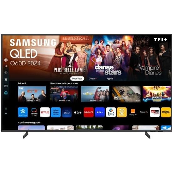 Samsung 65Q60D - TV QLED 65" (165 cm) - 4K UHD 3840x2160 - HDR - Smart ...