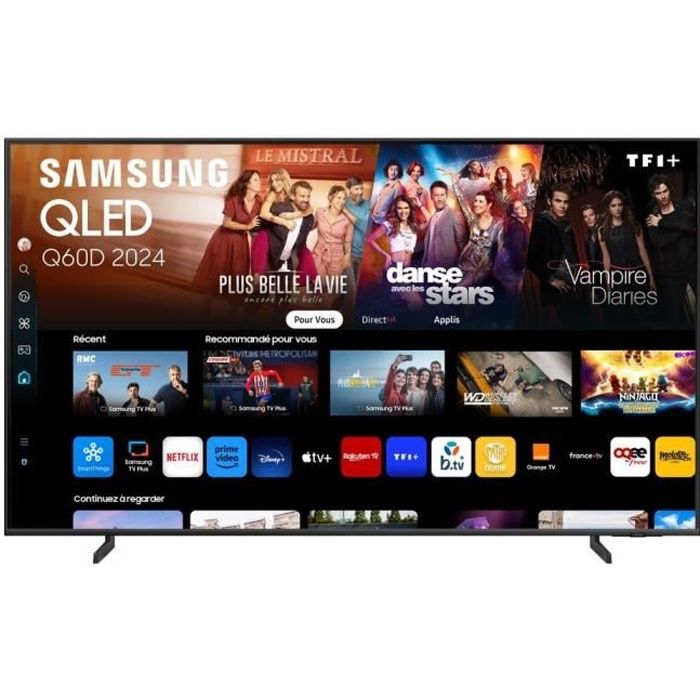 Samsung 50Q60D - TV QLED 50" (127 cm) - 4K UHD 3840x2160 - HDR - Smart ...