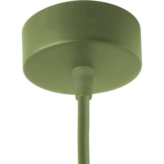 Auvent De Plafond En Métal, Cache Fil Pour Lustre Couleur Kaki, Vis Et ...
