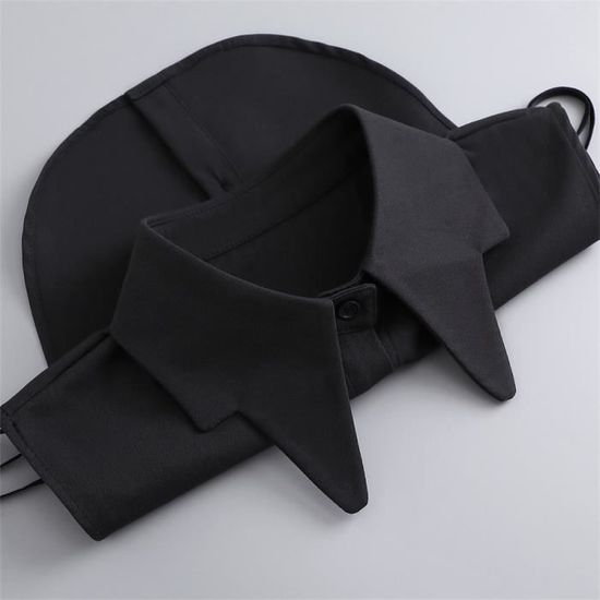 Faux Col coréen brodé - JLF305 - Noir - Nylon + Spandex - Pour femme ...