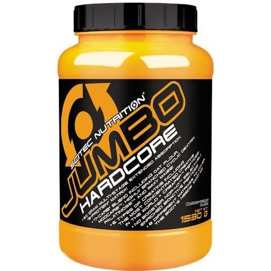 Jumbo hardcore 1530g BANANE - Scitec Proteine Gainer Creatine Whey ...