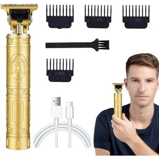 Tondeuse Sans Fil Pour Hommes - Tondeuses À Cheveux À Chargement Usb | Coiffeur Sans Fil Pour La ...