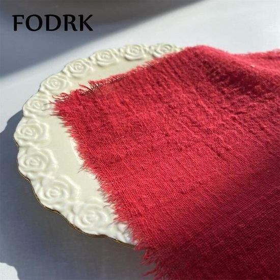 SERVIETTE DE TABLE,red--Serviettes en lin pour Table à manger, 4 pièces ...