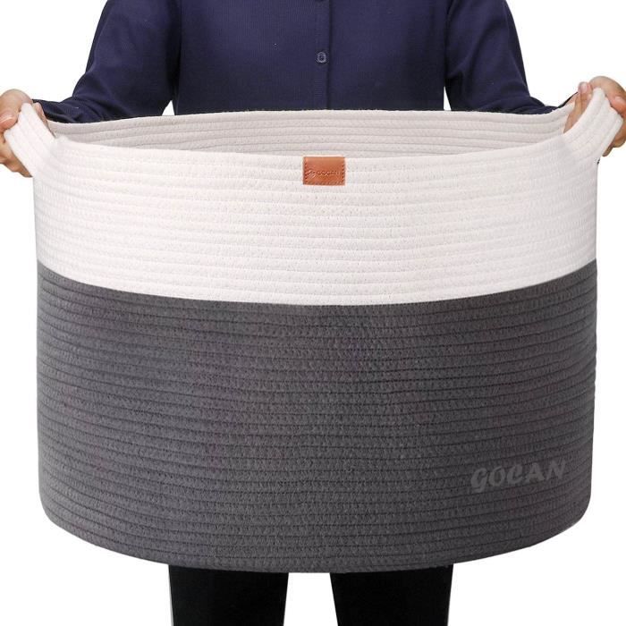 Panier A Linge Panier Rangement D55Xh35Cm Panier À Linge Panier Garni ...