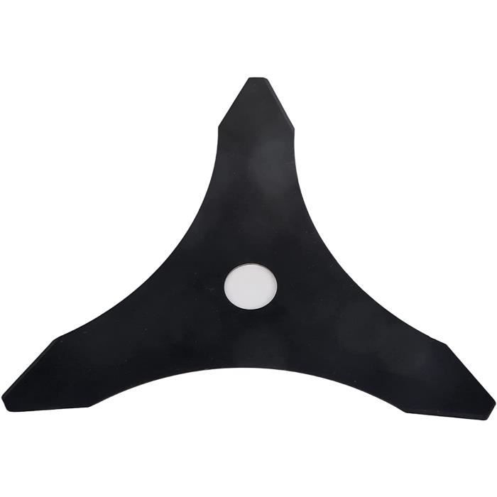 Lame De Débroussailleuse, 10"X 3T Lame De Débroussailleuse Universelle À 3 Dents Pour Mauvaises ...