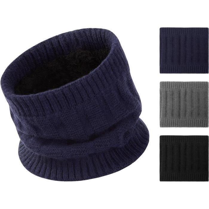 Tour De Cou Écharpe Hiver - Snood Cache Cou Col Polaire Tubulaire ...