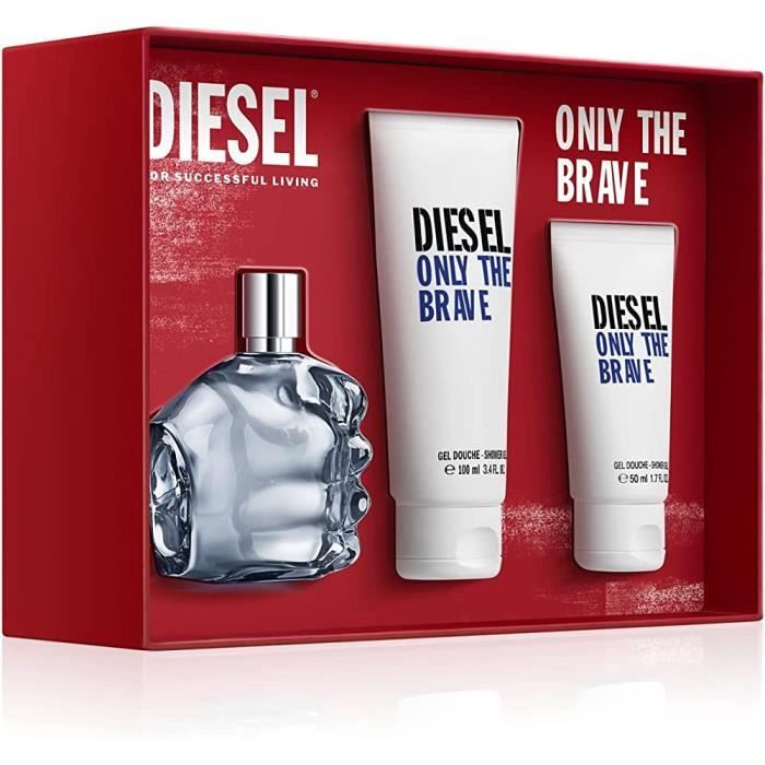 COFFRET ONLY THE BRAVE 75 ML - 100 ML GEL DOUCHE ET 50 ML GEL DOUCHE ...