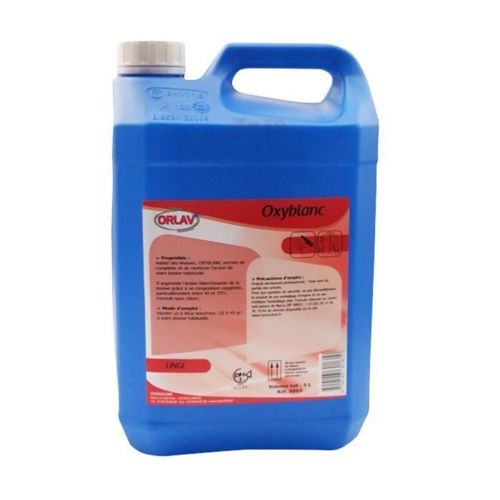 Agent blanchissant Oxyblanc (5 Litres) - Cdiscount Au quotidien