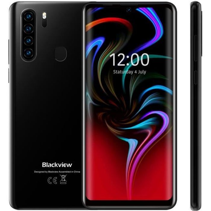 Smartphone Blackview A80 Plus 64 Go 6.49'' 13MP 4680mAh NFC GPS Double Sim - Noir - Cdiscount ...